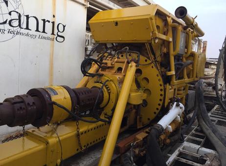 Gornji pogon Canrig 8035E-500 sa kućom Ross Hill SCR