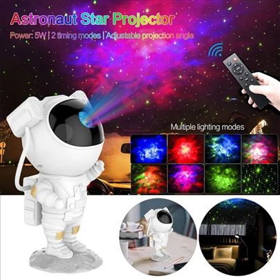 Astronaut Projektor Veci Model nov Galaksija Zvezd