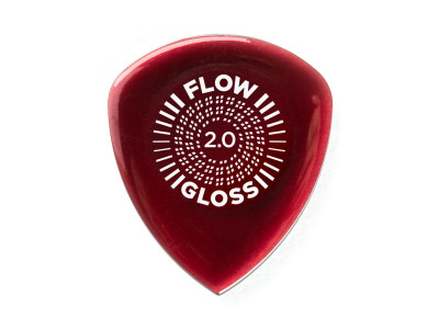 Jim Dunlop 550-200 FLOW GLOSS PICK 2.0MM 3-pack