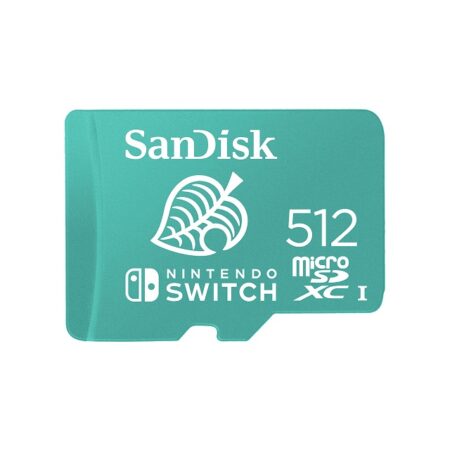 SanDisk SDXC 512GB micro 100MB/s R, 90MB/s W for Ninetendo Switch