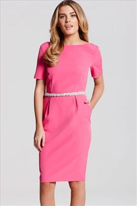 Paper dolls pink haljina vel.38 novo