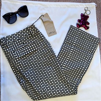 Gold case nove 7/8 zenske dizajnerske pantalone s