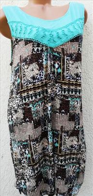 Tunika duga,haljina od viskoze nova 48/XL (124)