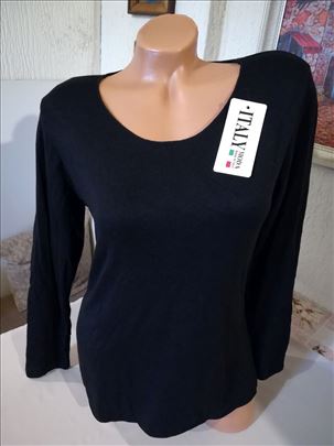 Odlicna ženska tunika za punije dame Moda Crna XL