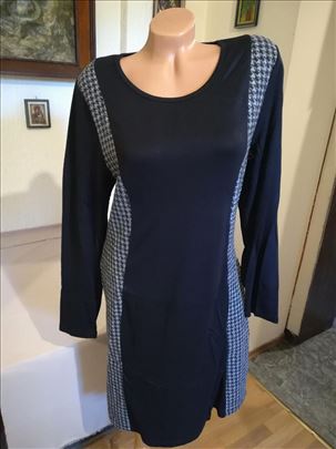 Kvalitetna elegantna ženska haljina Bianna crna XL