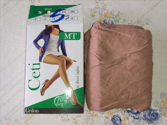 Ceti Grilon Hulahopke 70 den - XL / Br. 5