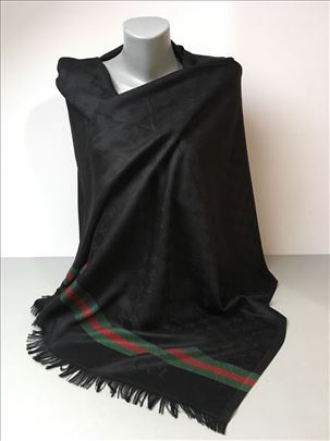Gucci ešarpa crna