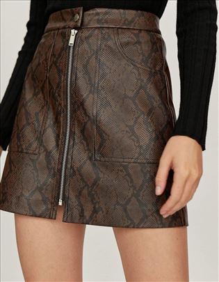 Stradivarius Snake print suknja