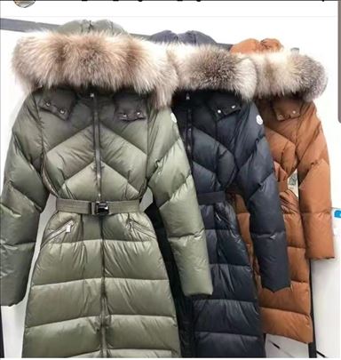 Moncler Boedic perjane jakne krzno lisice
