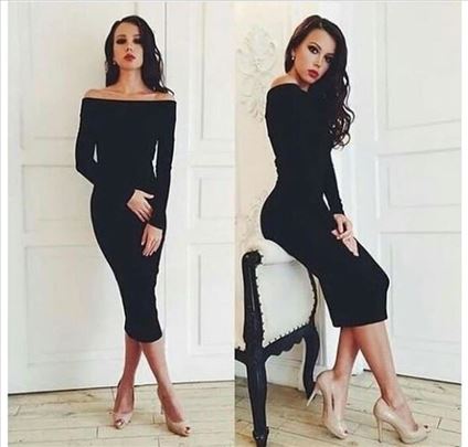 451) Prelepa pamučna haljina više boja
