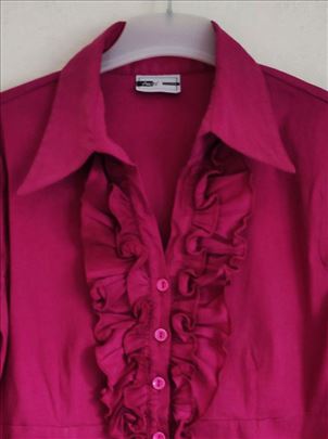 Vintage Amora Fashion bluza sa volanima vel. M