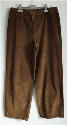 Unikatne somotne pantalone vel. XXL/XXXL