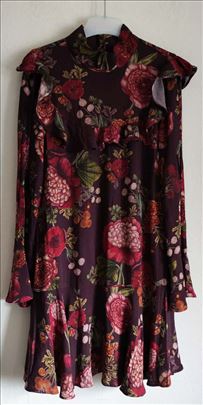 Fluido u boho stilu cvetna haljina br. 38