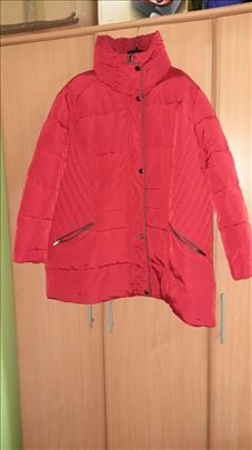 Crvena jakna za zimu 3XL