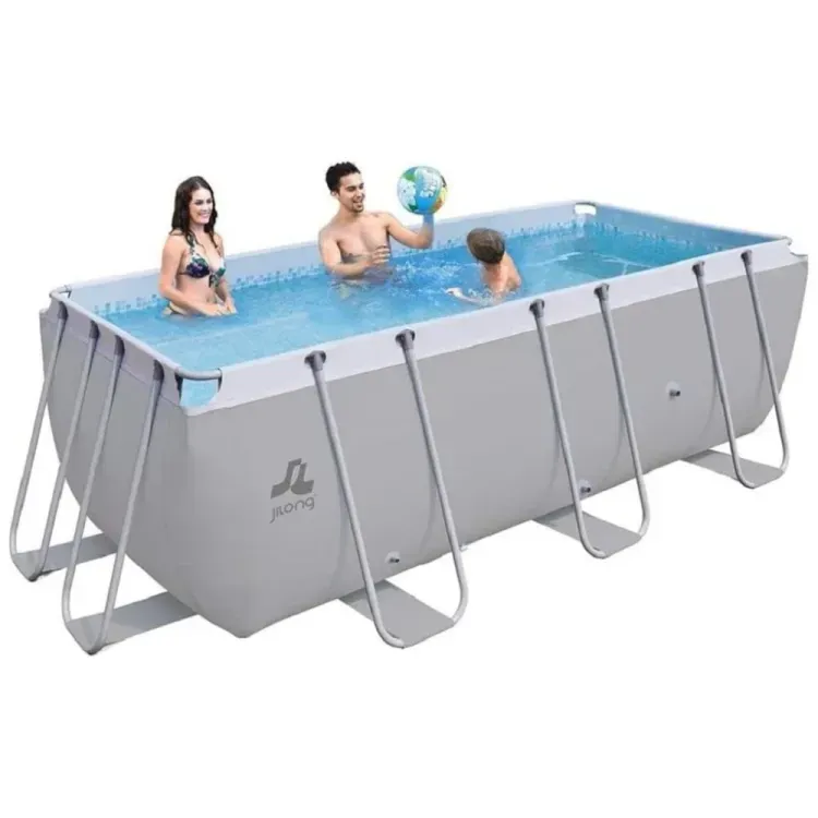 JILONG Bazen sa pumpom 400x207x122 cm