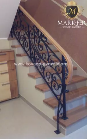 KOVANE OGRADE ZA STEPENICE - MODEL 22