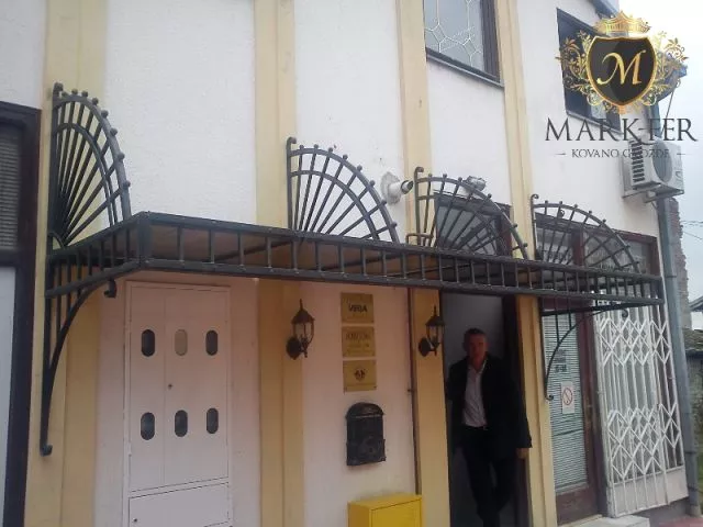 NADSTREŠNICA OD KOVANOG GVOŽĐA - MODEL 7