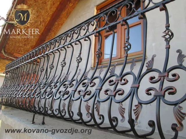 KOVANE OGRADE ZA TERASE - MODEL 18