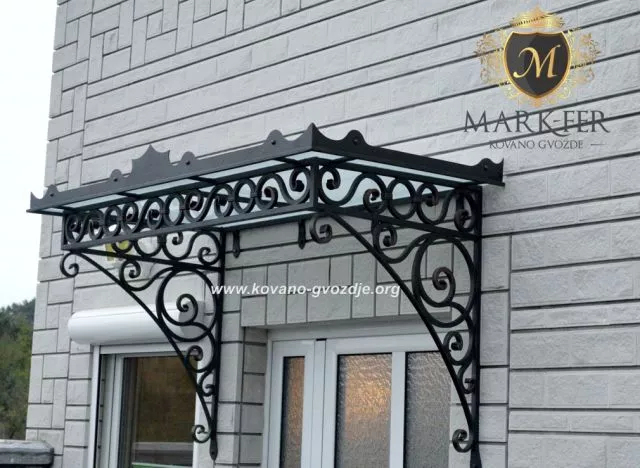 NADSTREŠNICA OD KOVANOG GVOŽĐA - MODEL 3