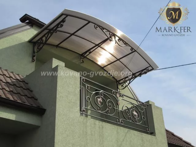 NADSTREŠNICA OD KOVANOG GVOŽĐA - MODEL 6