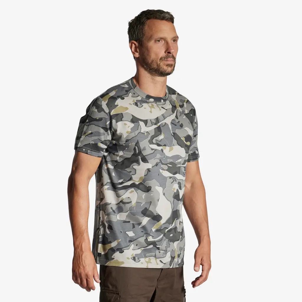 Muška majica za lov WOODLAND 100