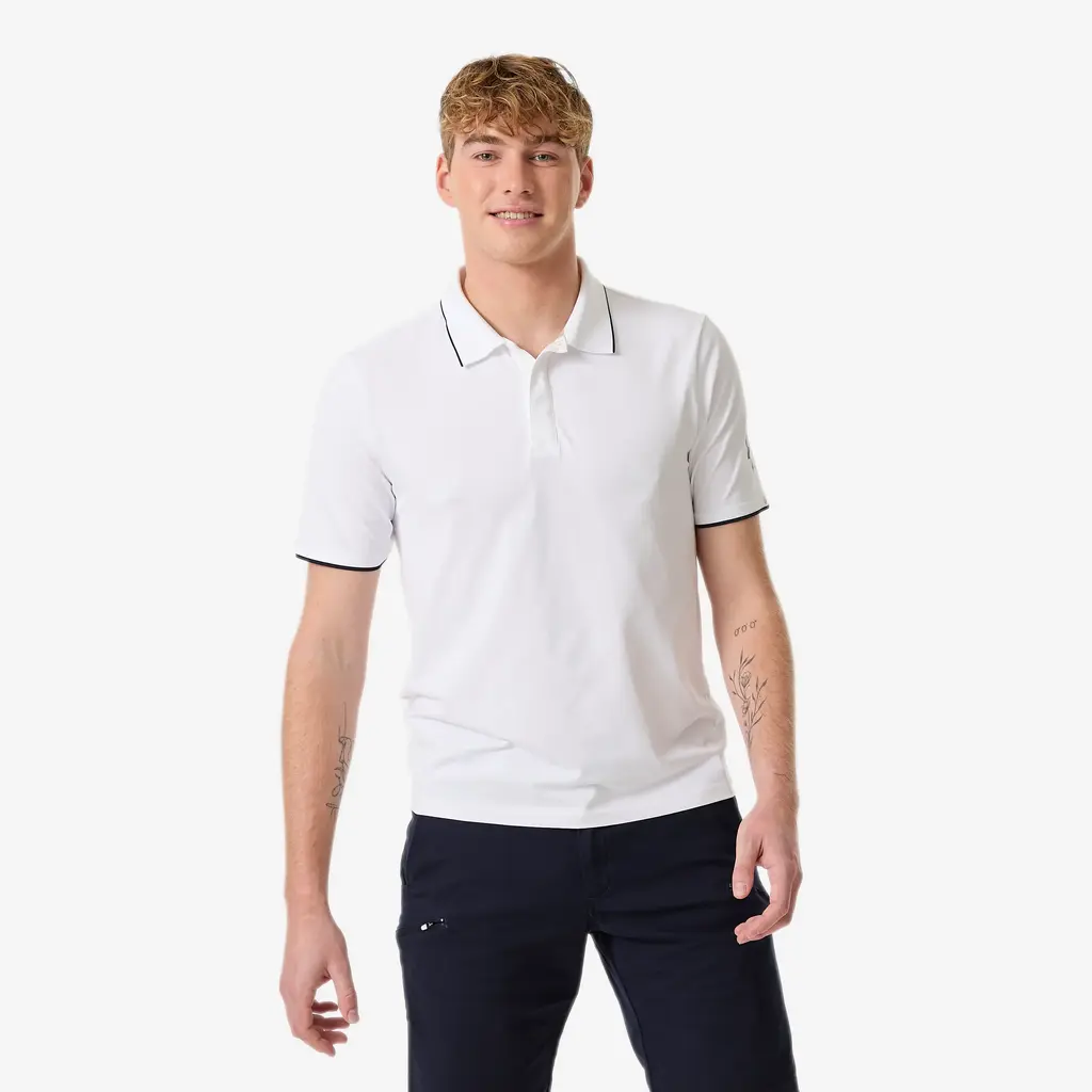 Muška polo majica za jedrenje 500