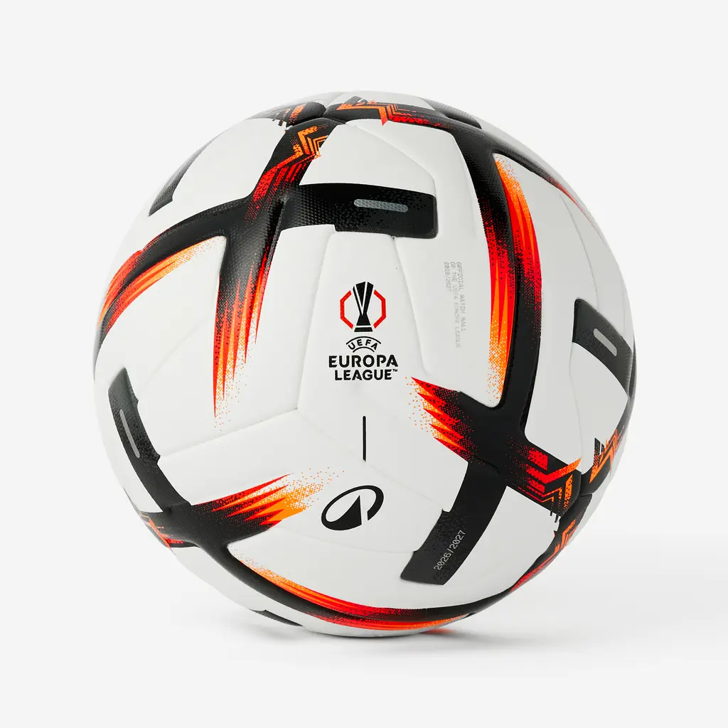Zvanična fudbalska lopta UEFA Lige Evrope 26/27.vel. 5. Prodaje se sa kutijom.