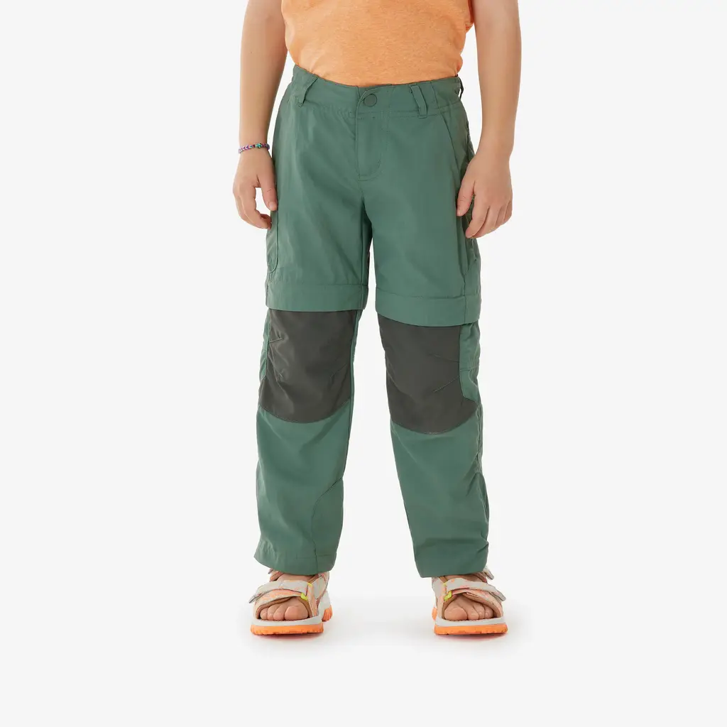 PANTALONE ZA PLANINARENJE MH500 KID DEČJE MODULARNE ZA UZRAST OD 2 DO 6 GODINA