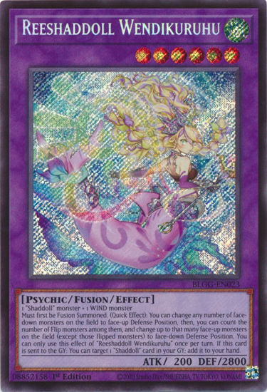 Reeshaddoll Wendikuruhu - BLGG-EN023 - Secret Rare 1st Edition