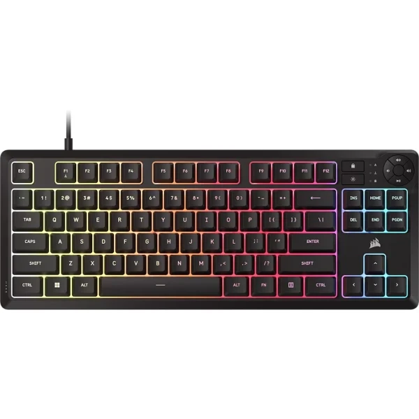 Tastatura žična gaming Corsair K55 CORE TKL RGB CH-9216065-NA