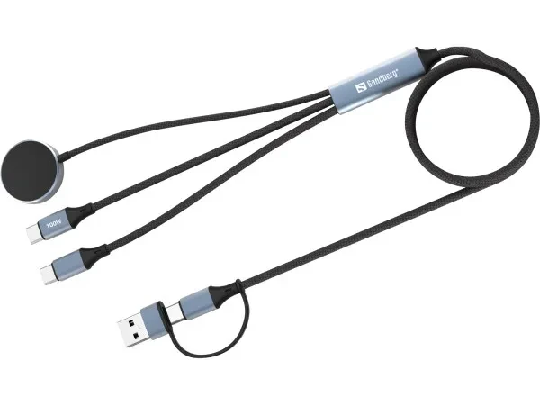 Kabl Sandberg 3u1 441-69 2xUSB-CMag Safe100W