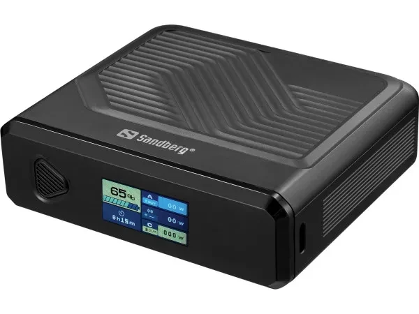 Powerbank Sandberg Travel 421-25 20000mAh PD100Wbežično punjenje