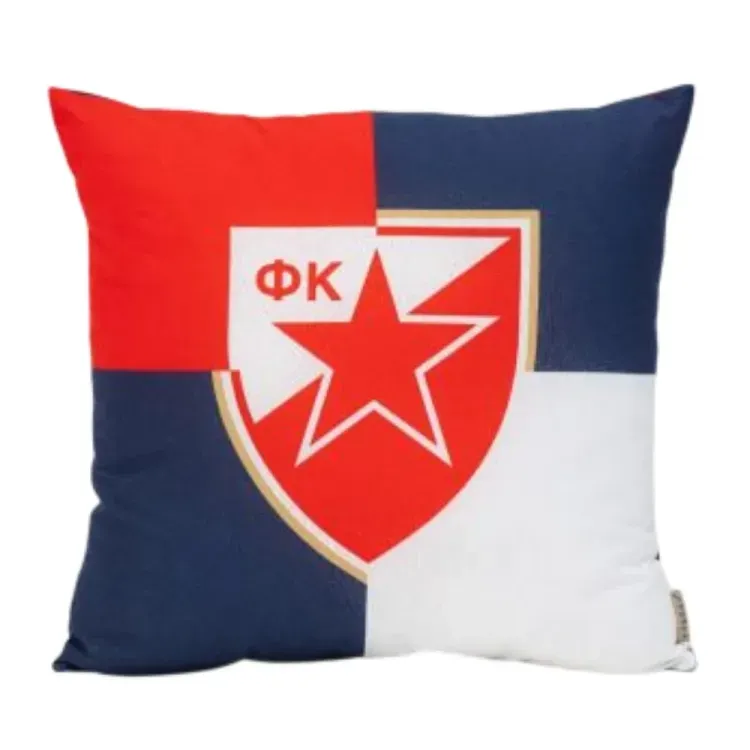 STEFAN Crvena Zvezda CZ 860-12 Dekorativni jastuk 40x40cm