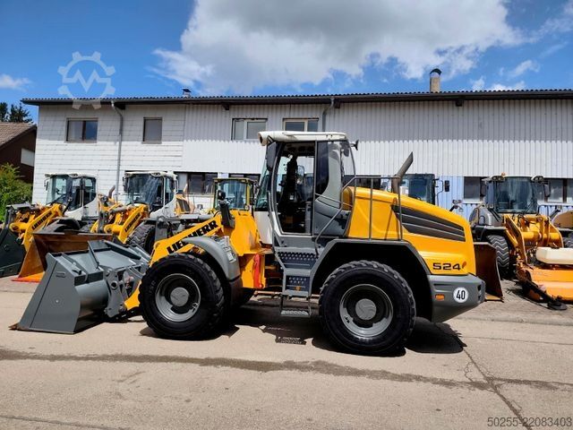 Utovarivač na točkovima
LIEBHERR L 524 kein 514 538 TipTop sehr gute Ausstattung