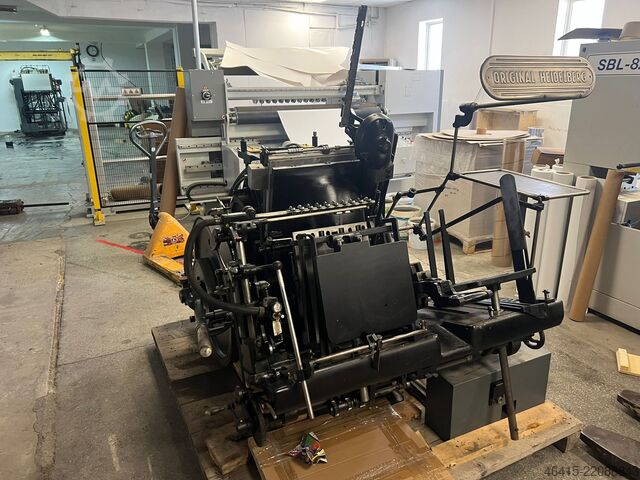 Mašina za visoki tisak
Heidelberg Tiegel GTS Hot foil