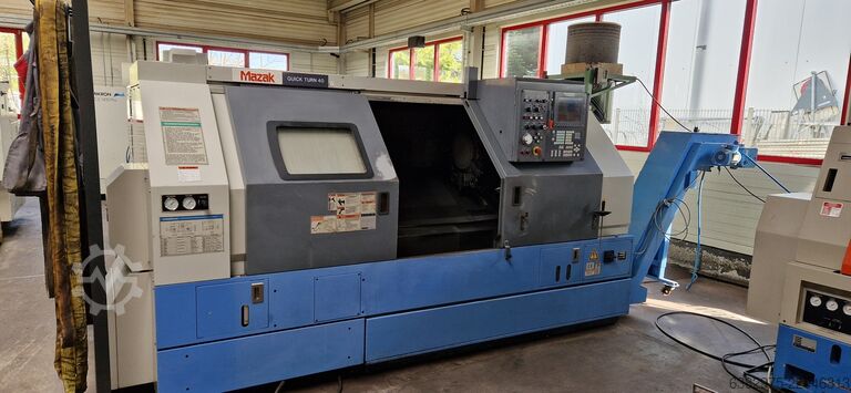 CNC strug
Mazak Quick Turn 40N