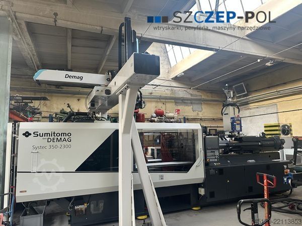 Mašina za brizganje plastike
Sumitomo Demag Systec 350/720-2300