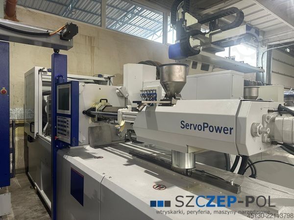 Mašina za brizganje plastike
Battenfeld HM 150/750 Servo Power