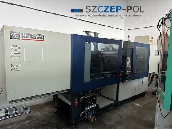 Mašina za brizganje plastike
Ferromatik Milacron K110D-S/2F