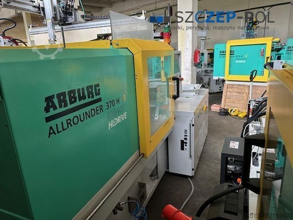 Mašina za brizganje plastike
Arburg 370H 600-100