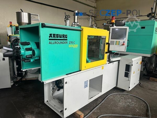 Mašina za brizganje plastike
Arburg 270C 400-70