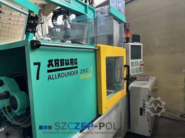 Mašina za brizganje plastike
Arburg 270C 400-70 e²