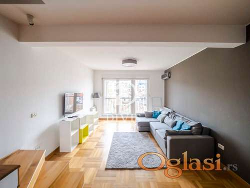 Kapije Vračara, 3.0 dupleks stan sa garažom, 85m2