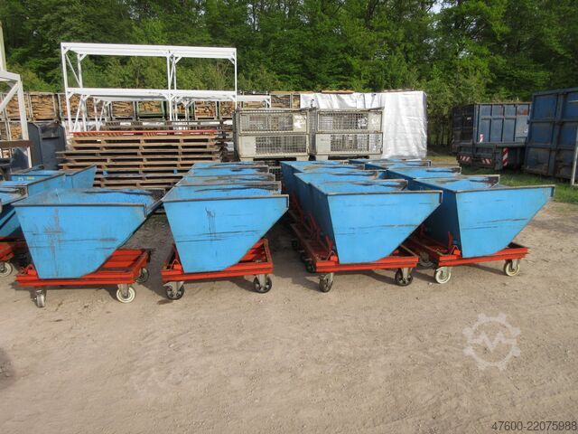Kip kontejner, kip posuda, kip korito
Bartels Spänekübel Container Späne SK 30 R Stapelkipper Muldenkipper 300L