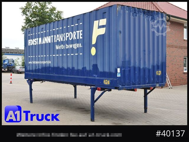 Menjajući nadgradnja sa kutijastom strukturom
KRONE BDF 7,82 Container, 2700mm Innenhöhe, Portaltür