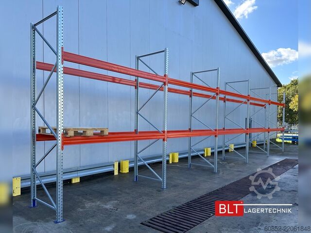 Industrijska polica
ca. 14 lfm. Palettenregale H: 350cm Fachlast: 3000 kg , 45 Palettenplätze