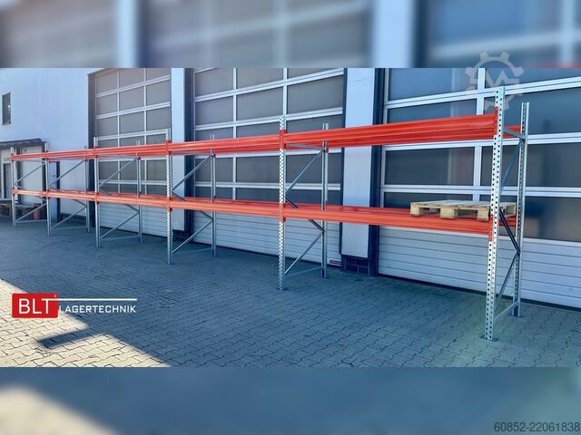 Industrijska polica
ca. 100,16 lfm. Palettenregale H: 250 cm Fachlast: 3000 kg , 324 Palettenplätze