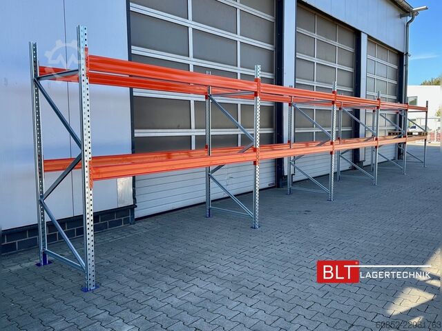 Industrijska polica
ca.14 lfm. Palettenregale H: 250cm Fachlast: 3000 kg , 45 Palettenplätze