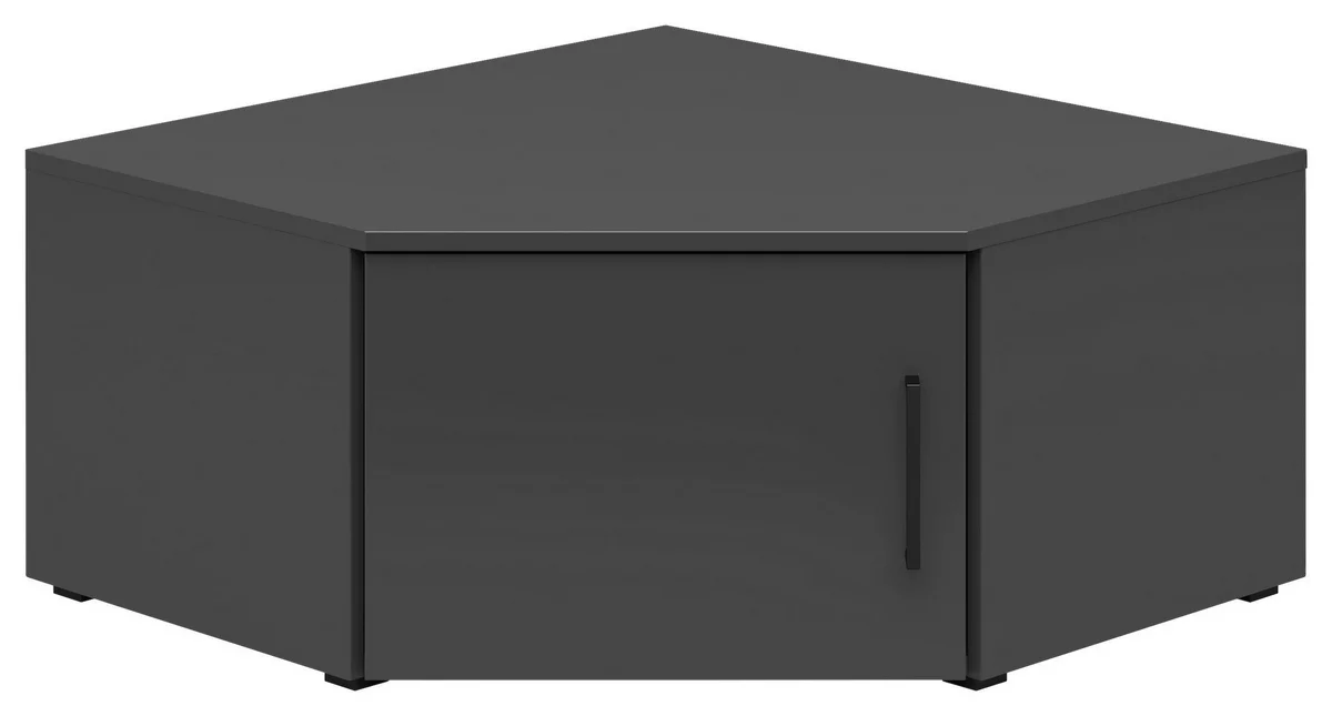 Carryhome DODATNI ELEMENT ZA ORMAR grafitno siva 71,5/35/71,5 cm