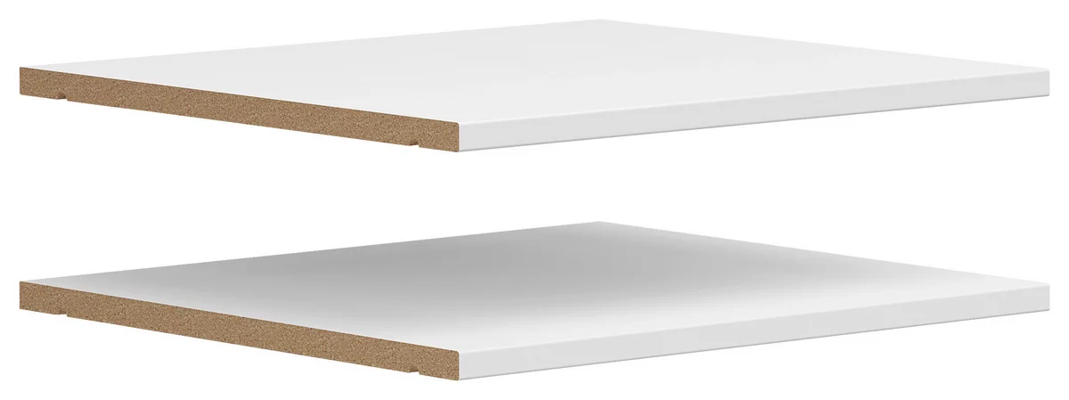 Carryhome POLICA ZA ORMAR bela 41,9/1,5/36 cm